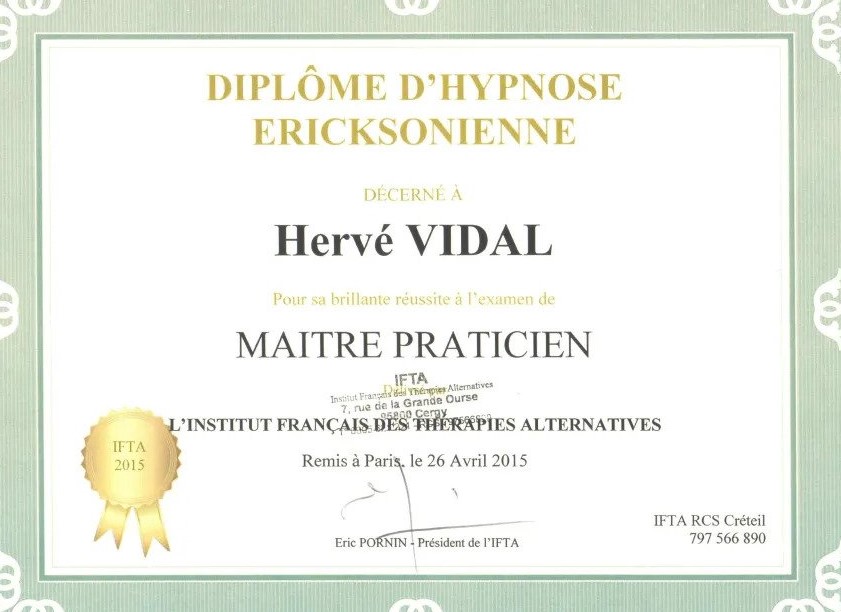 Hervé Vidal - Thérapeute Holistique : PNL, Hypnose, Magnétisme ...